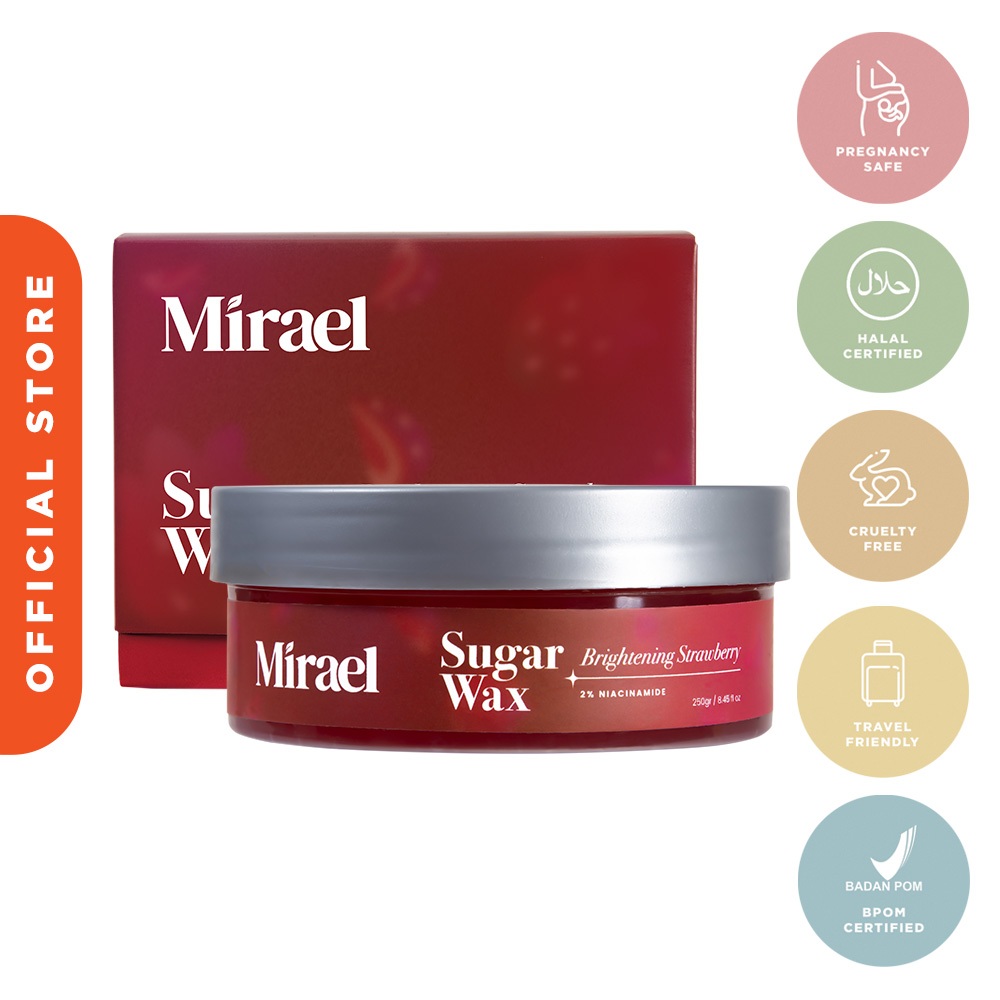 Jual MSBB - MIRAEL Brightening Strawberry Sugar Waxing Kit | Shopee ...