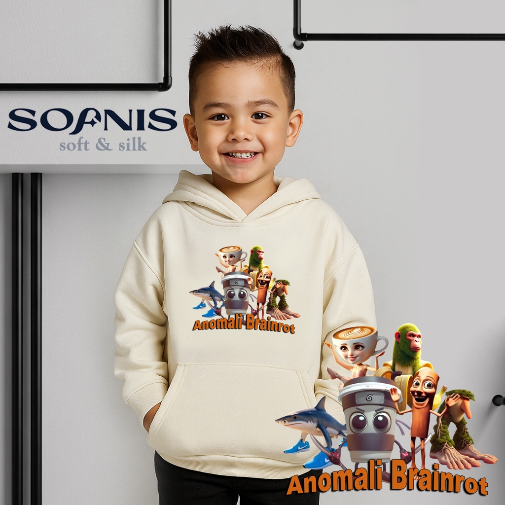 Jual Hoodie Anak Anomali Brainrot | Sweater Lucu Karakter Absurd 1-10 ...