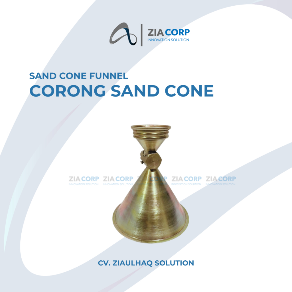 Jual ZIA CORP Corong Sand Cone (Funnel Uji Kepadatan Tanah) | Shopee ...