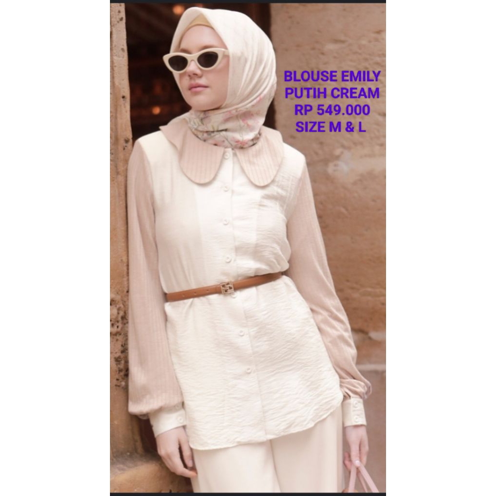 Jual MANDJHA BLOUSE IVAN GUNAWAN FASHION ORIGINAL EMILY,READY OPHELIA ...
