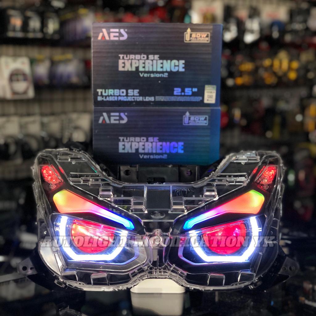 Jual BILED AEROX ALPHA CUSTOM BILED AES TURBO SE EXPERIENCE V2 FULL SET ...