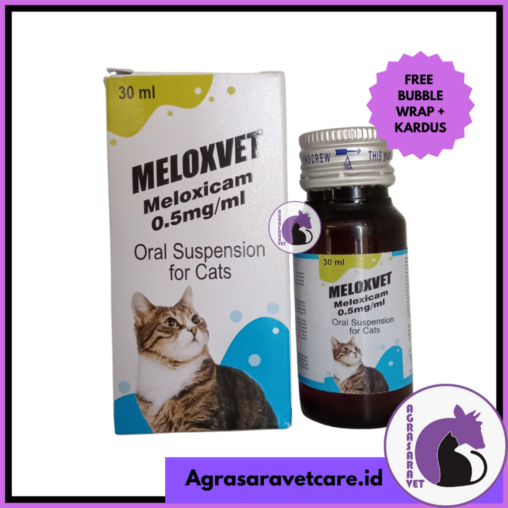 Jual Meloxvet Anjing Dan Kucing - Meloxicam Oral Syrup Anjing Kucing ...