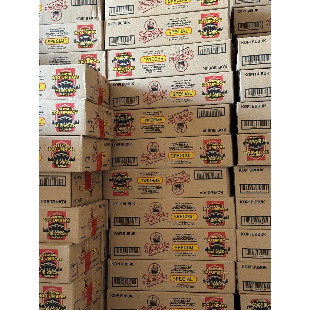 Jual KOPI KAPAL API MINI 6gr & KAPAL API SPECIAL MIX. DIATAS 1 DUS ...