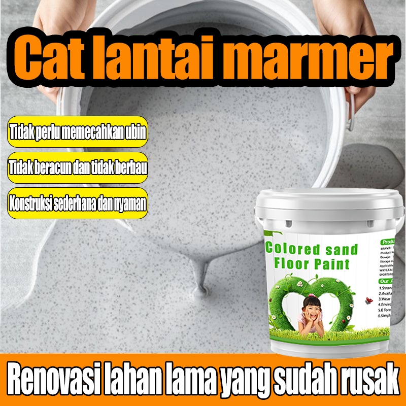 Jual Cat lantai epoxy berbahan dasar air cat lantai semen tahan air cat ...