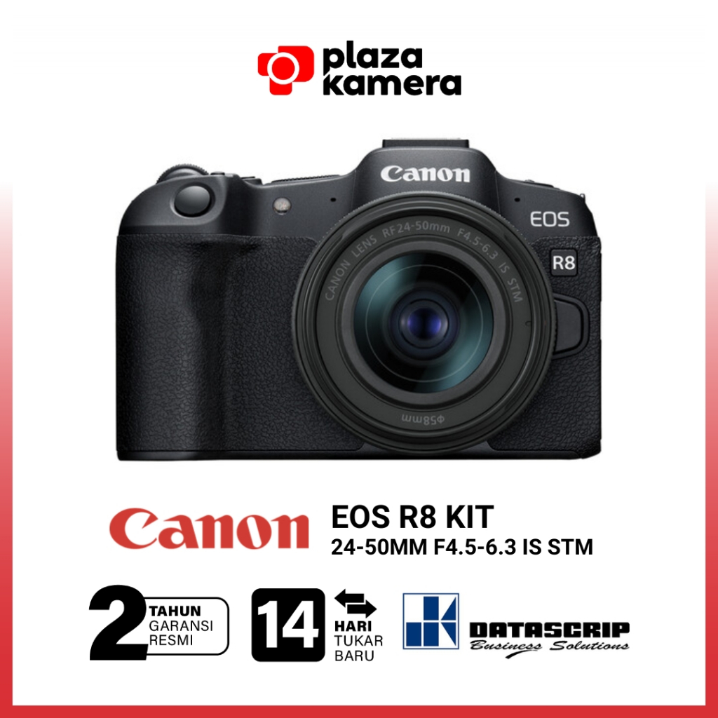 Jual Canon EOS R8 Kit Lensa RF 24-50mm IS STM Kamera Mirrorless Full ...