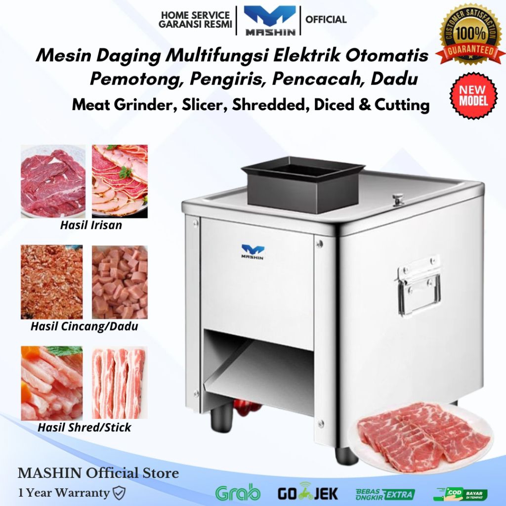 Jual Mashin - Mesin Potong Daging Multifungsi Elektrik Otomatis Dadu ...