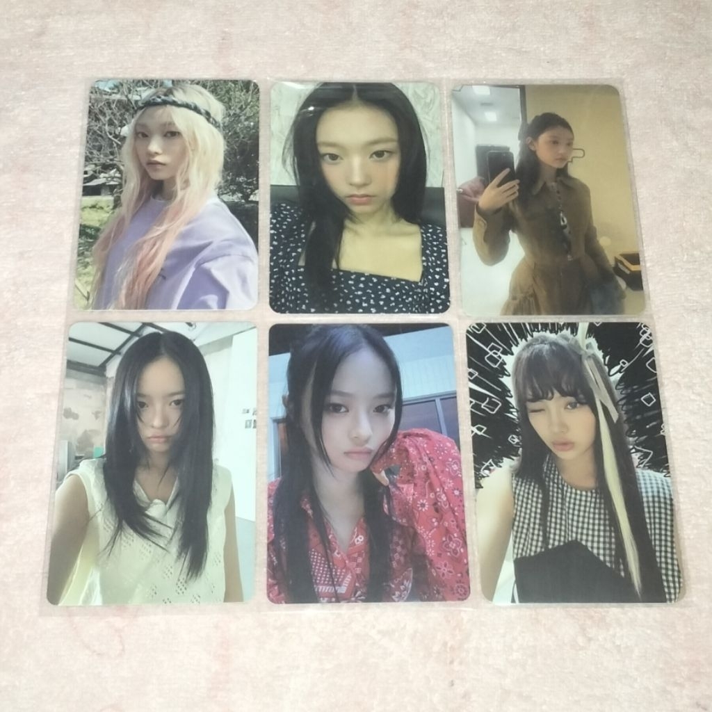 Jual [ read desc ] wts want to sell official photocard newjeans njz haerin sabrina sg25 season ...