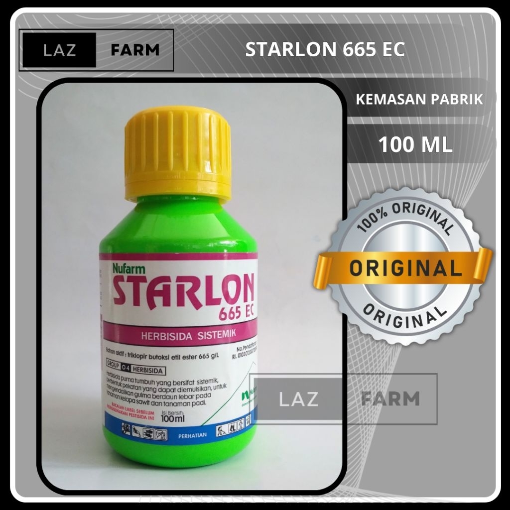 Jual HERBISIDA STARLON 665 EC 100 ML RACUN AKAR POHON DAN RUMPUT LIAR ...