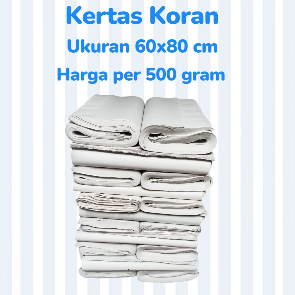 Jual Kertas koran ukuran 60x80cm harga per 500 gram (ada gambar sebelah ...