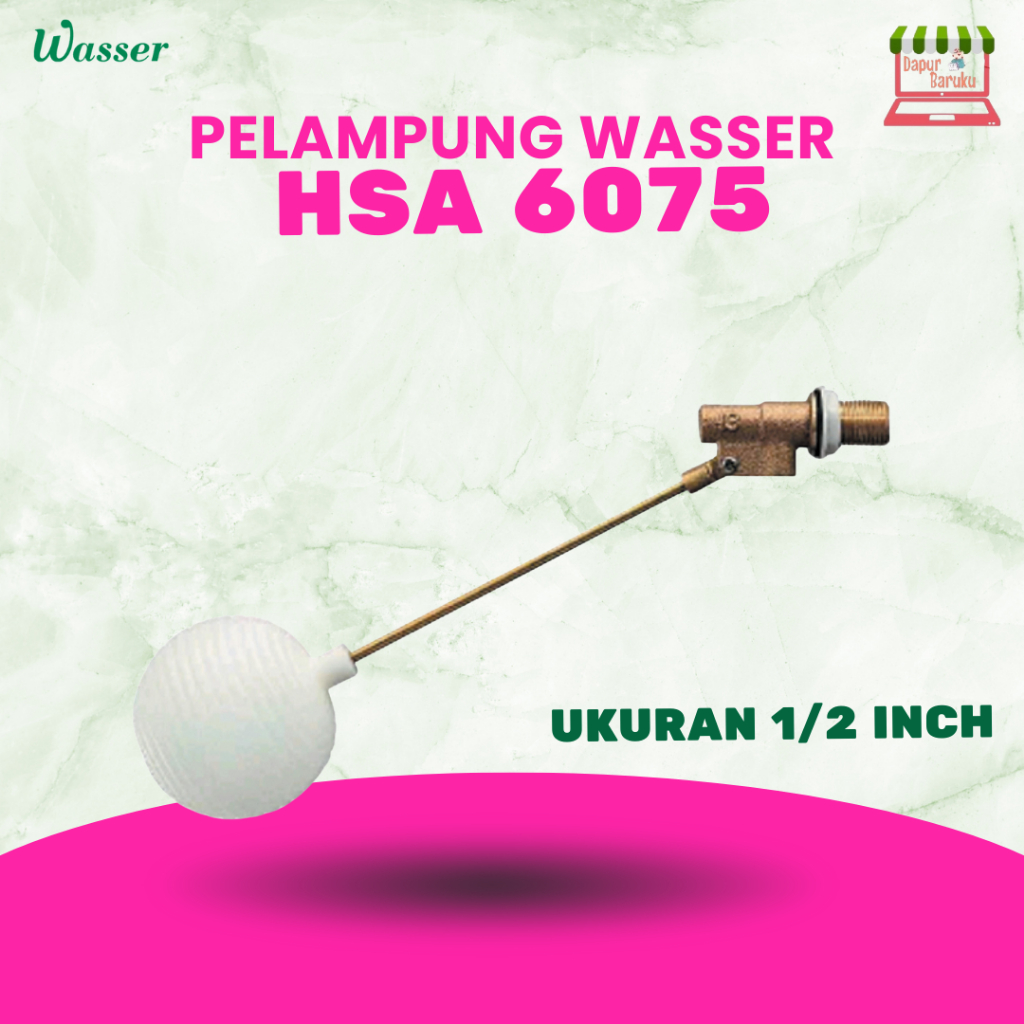 Jual Floating Tap Pelampung Toren WASSER HSA 6075 1/2INCH | Shopee Indonesia