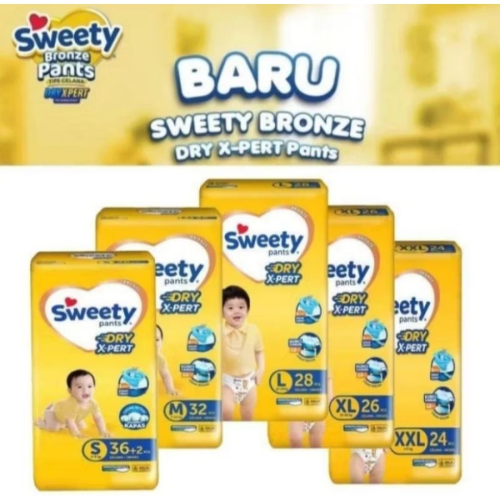 Jual 1 BALL Sweety Bronze pants dry expert NBS44 Perekat/S38/M32/L28 ...