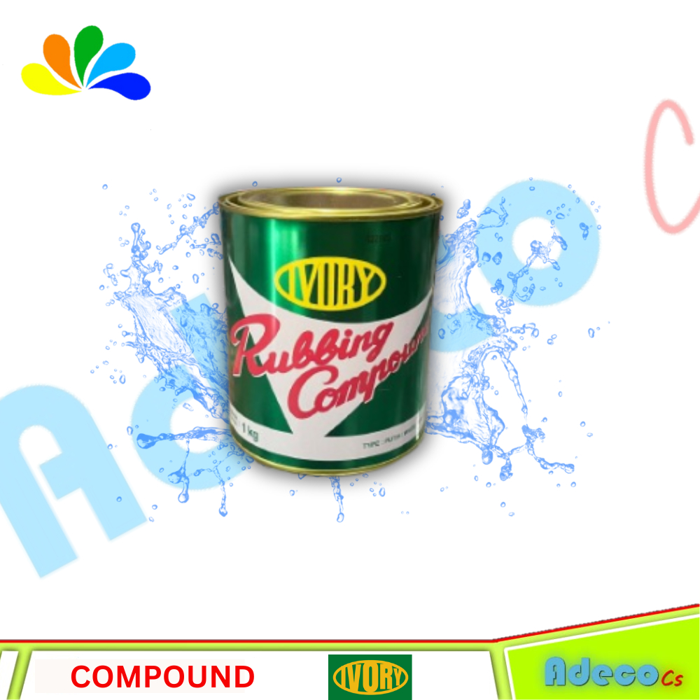 Jual COMPOUND IVORY PUTIH RUBBING COMPOUND 1Kg | Shopee Indonesia