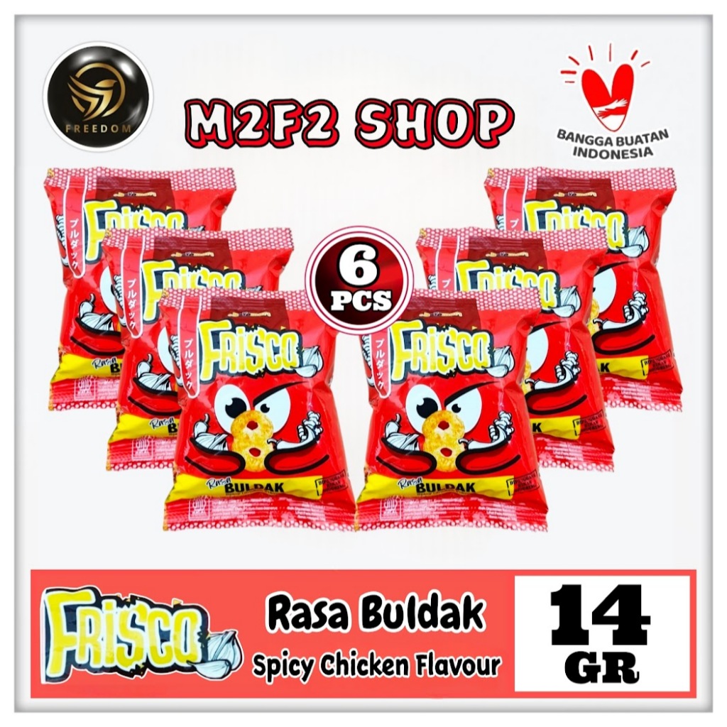 Jual Frisco Snack Spicy Chicken Flavour | Makanan Ringan Ekstrudat Rasa ...