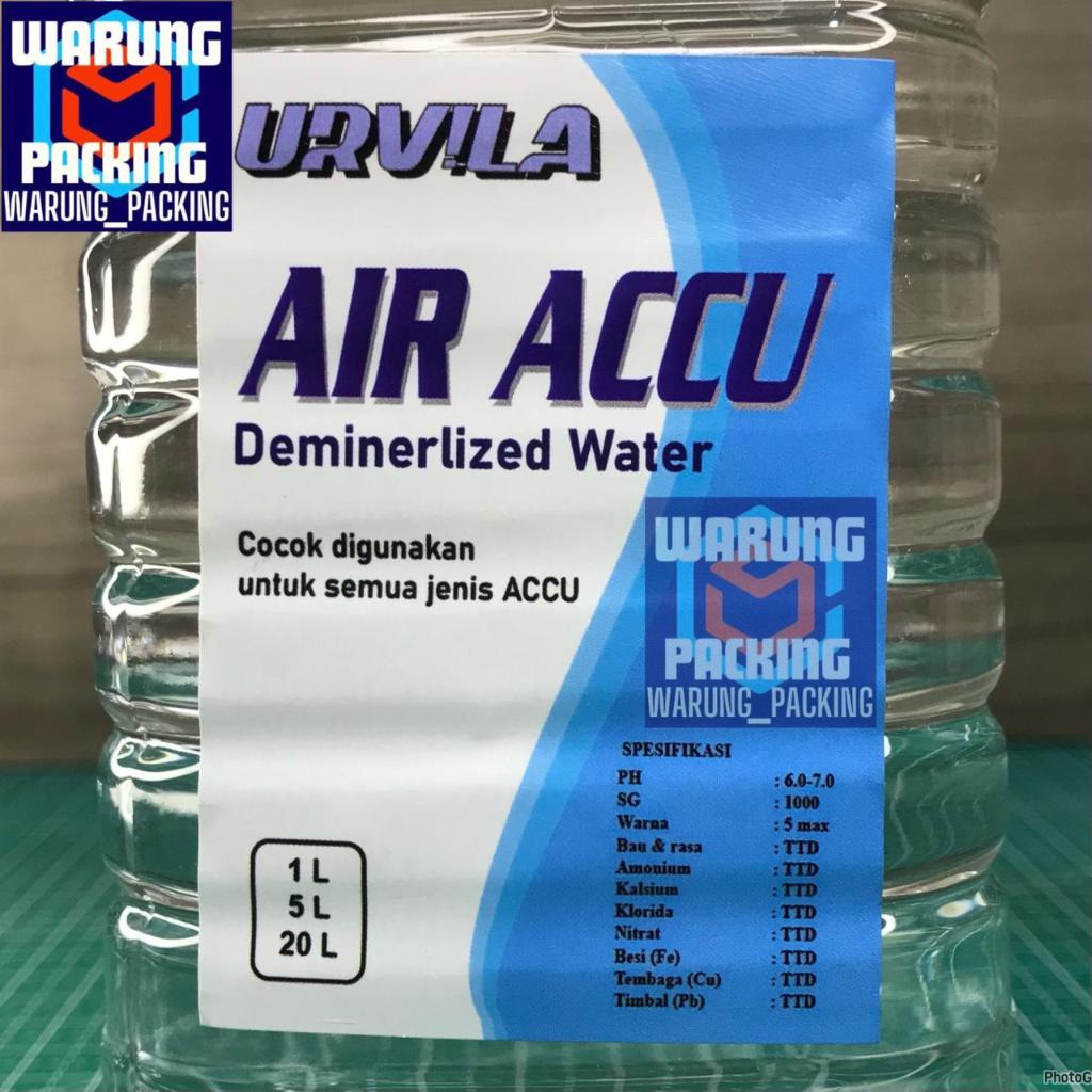 Jual Air Accu Aki Biasa Tutup Biru Isi Ulang Tambah 1Liter | Shopee ...