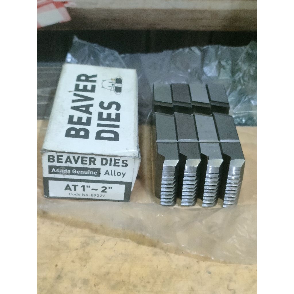 Jual BEAVER DIES Asada Genuine Alloy AT 1"-2" Mata Senai pipa ( Bekas ...