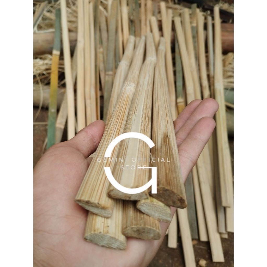 Jual bambu bilah/ajir tanaman.ajir penyangga tanaman ajir bilah bambu ...