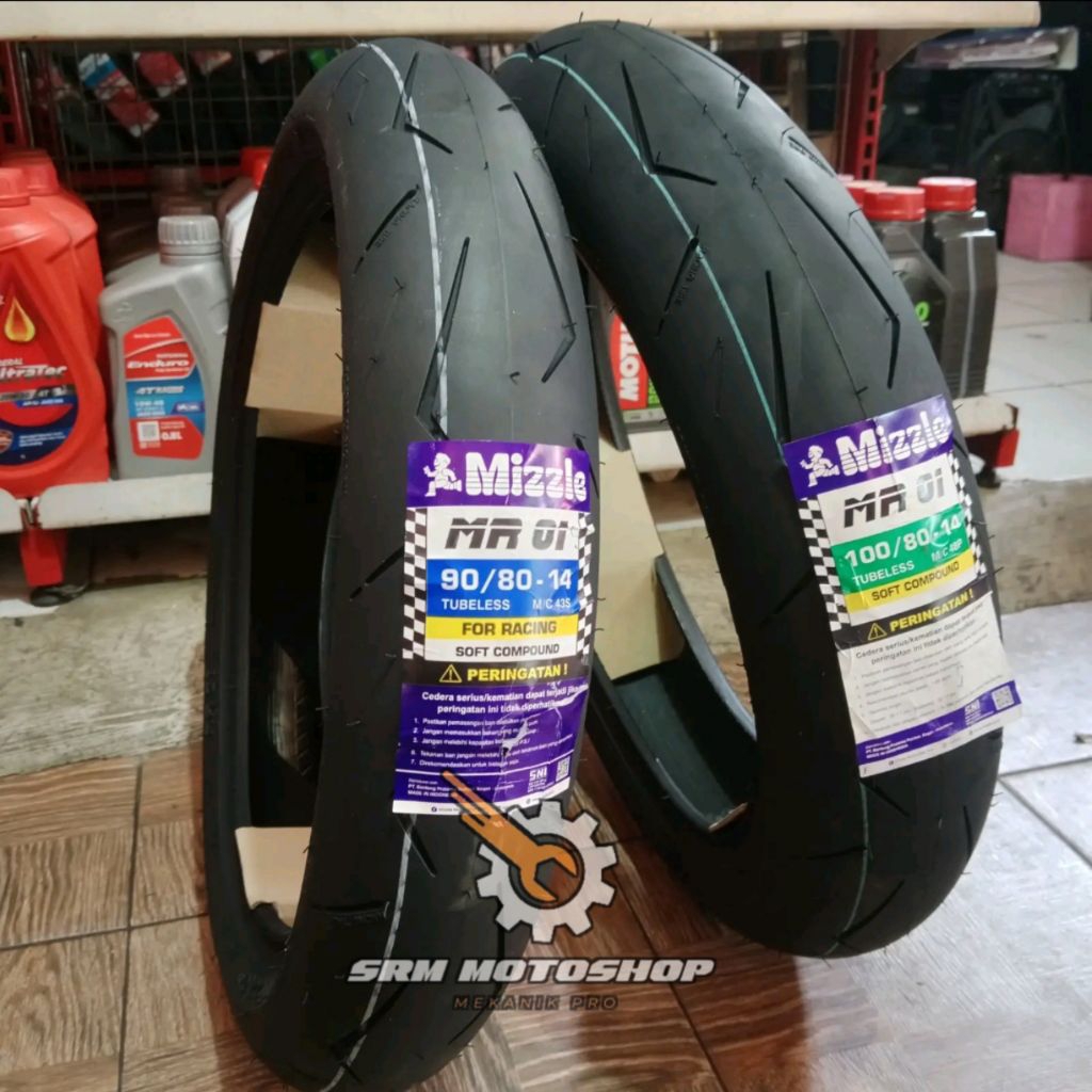 Jual Ban Donat Mizzle Ring 14 Matic MR01 & MRX Soft Compound Tubles ...