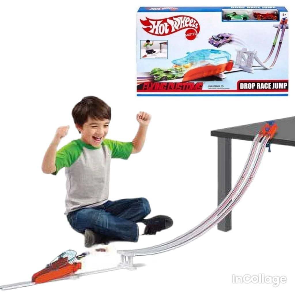 Jual Rare Hot Wheels Flying Customs Drop Race Jump Hotwheels Track ...