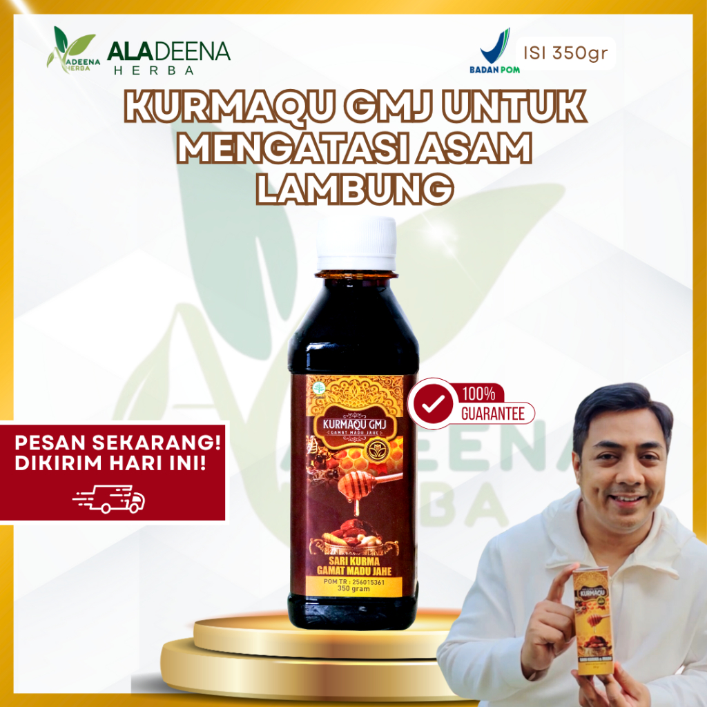 Jual KURMAQU GMJ Original Madu Asli 100% Obat Herbal Original Solusi Atasi Asam Lambung | Shopee ...