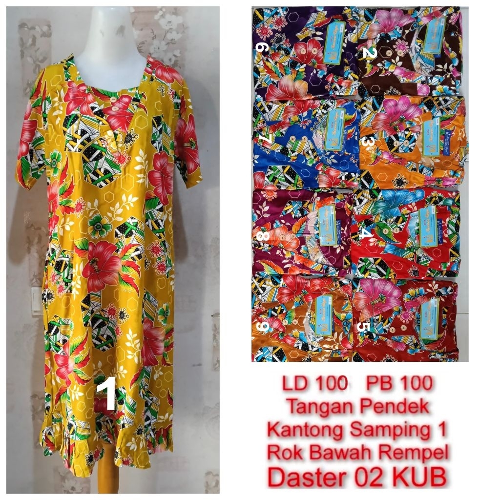 Jual Daster Kencana Ungu 02 KUB LD 100 cm Label Biru | Shopee Indonesia