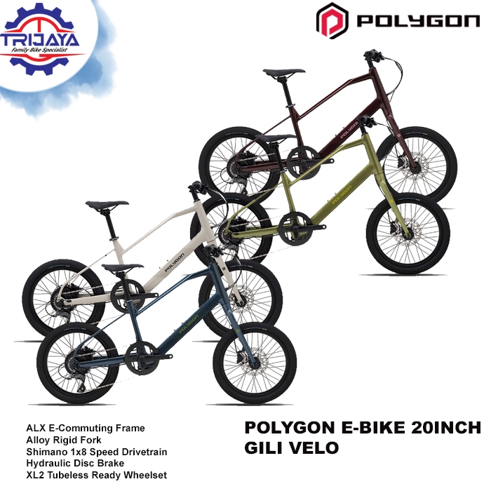 Jual Polygon Gili Velo Urban E-bike [20 inch] Sepeda Elektrik 8 Speed ...