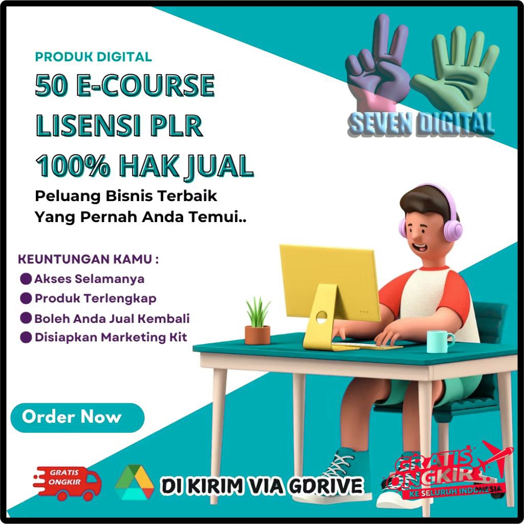 Jual 50 E-COURSE DIGITAL MARKETING - Peluang Bisnis | Shopee Indonesia