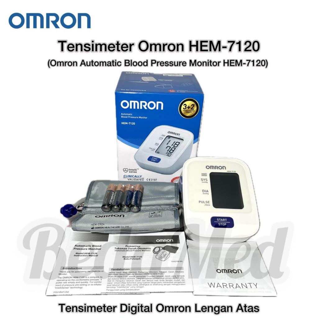 Jual TENSIMETER DIGITAL OMRON HEM-7120 / ALAT UKUR TEKANAN DARAH ...