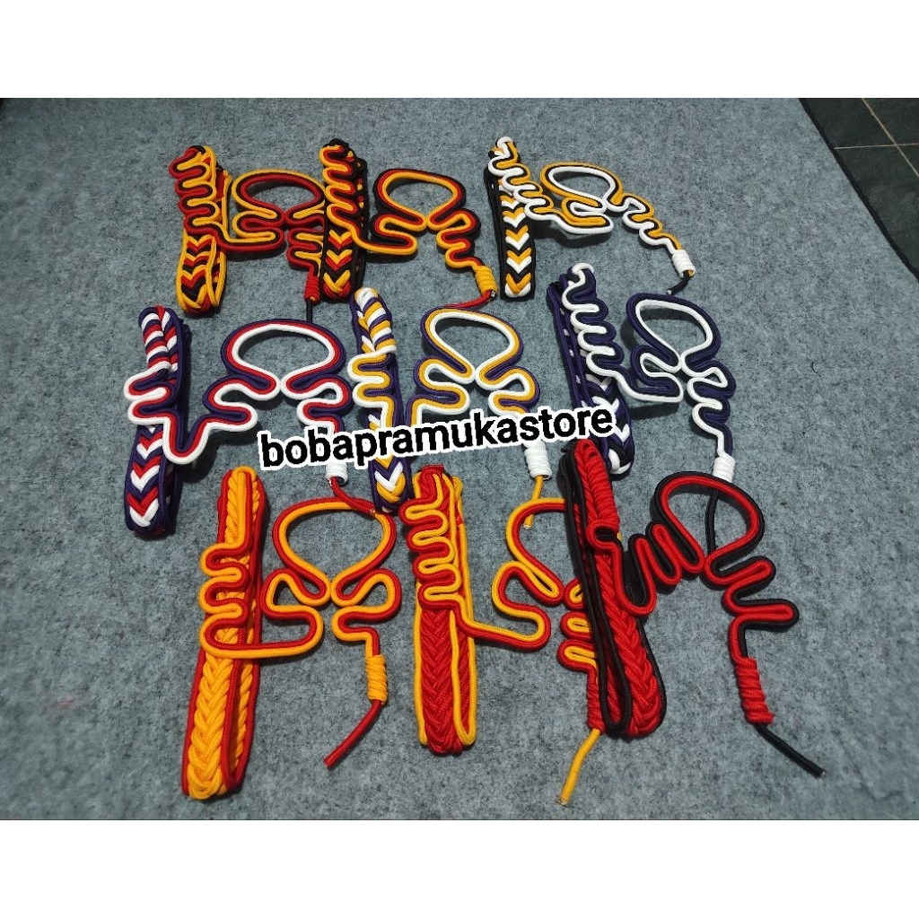 Jual TALI KOMANDO PRAMUKA || TALI NAGA || TALIKOOR VARIASI PRAMUKA ...