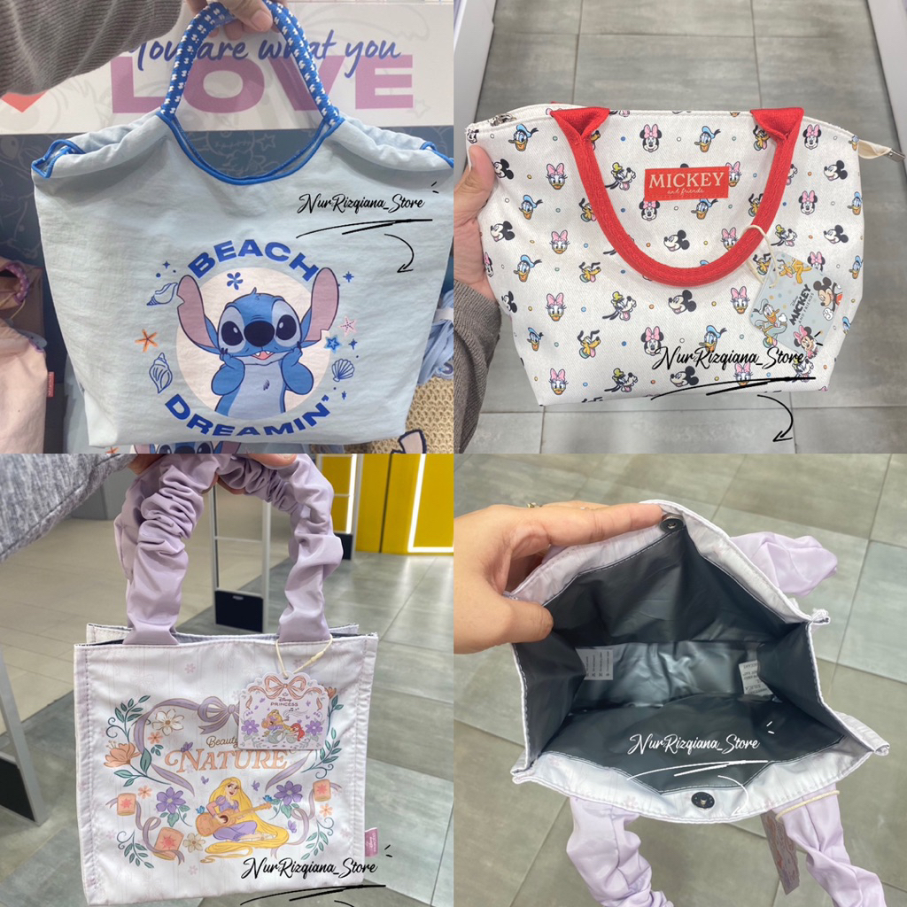 Jual OH!SOME X LUNCH BAG EDISI DISNEY STITCH - MICKEY MOUSE - RAPUNZEL ...