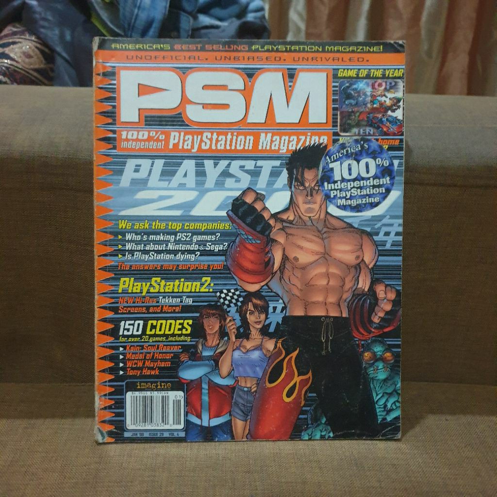 Jual Majalah Game Vintage Import PSM Playstation 2 Magazine Cover ...