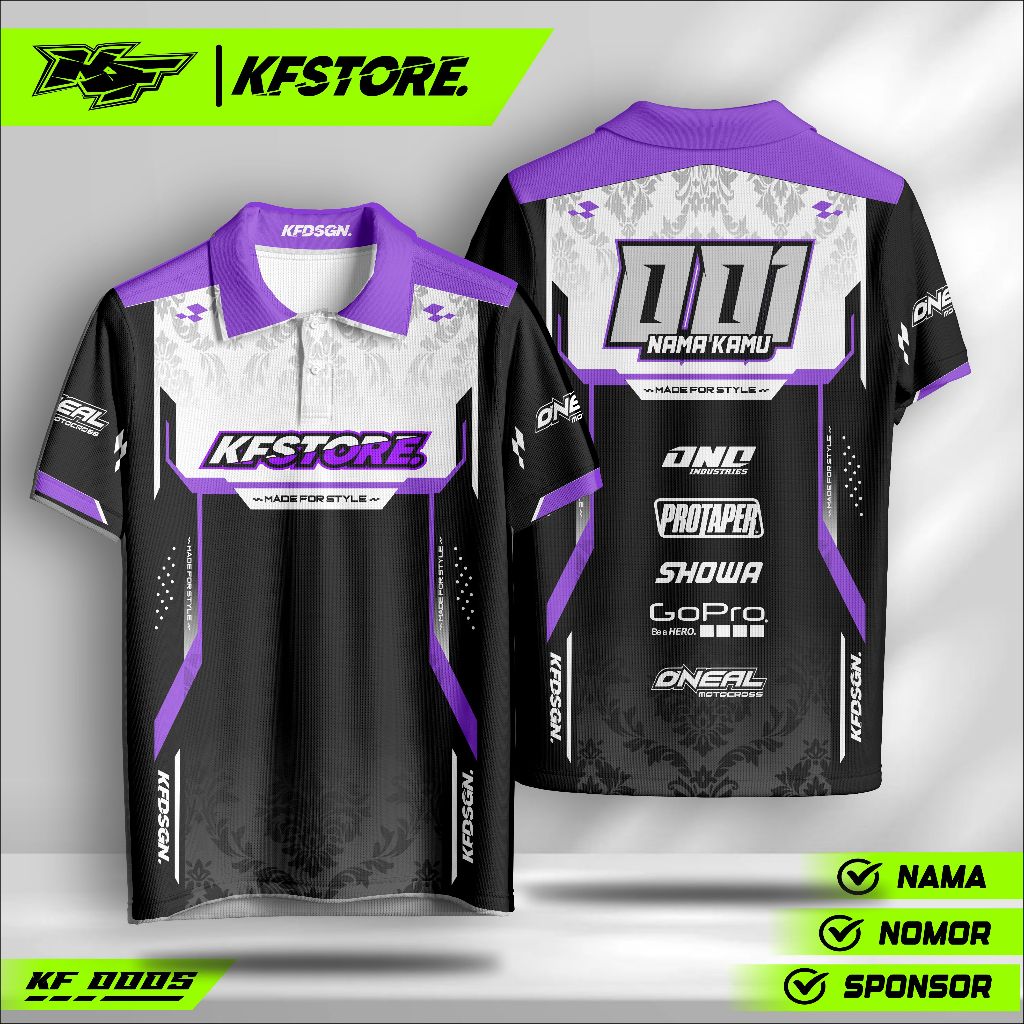 Jual Jersey Komunitas Motor Custom – Kaos Racing Keren Cetak Nama ...