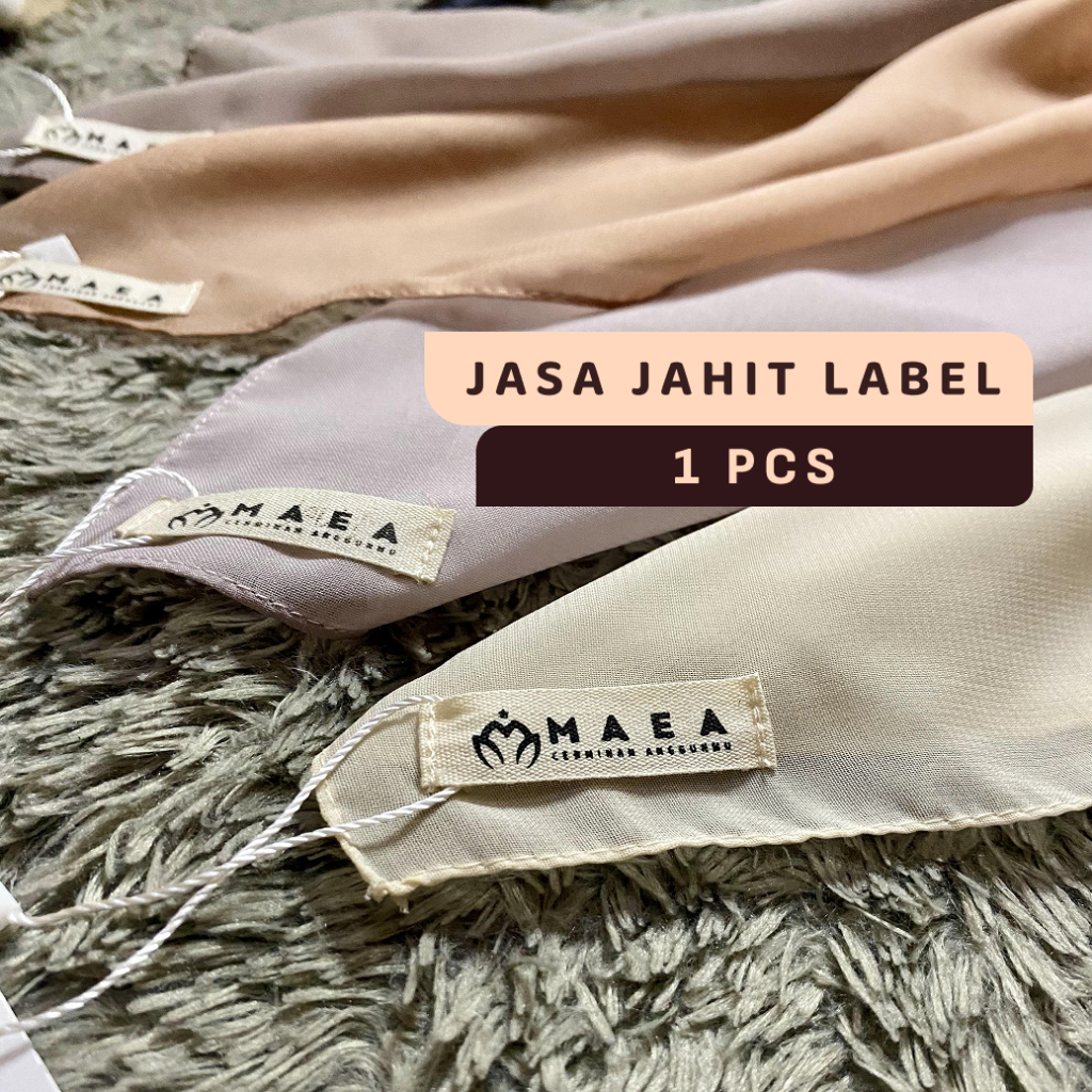 Jual Jasa Jahit label khsus untuk pembuatan label brand sendiri || Jasa ...