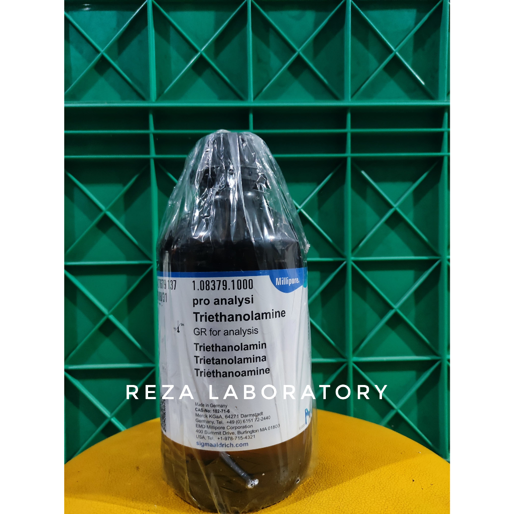Jual TRIETHANOLAMINE / TRIETANOLAMIN / TEA PRO ANALIS MERCK 108379 ...