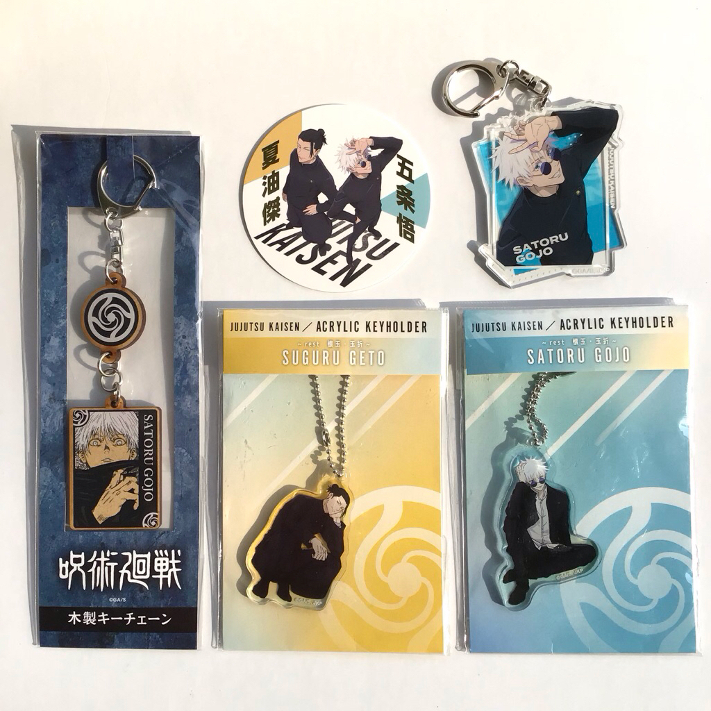 Jual Jujutsu Kaisen Various Official Merch Keychain Card Bromide ...