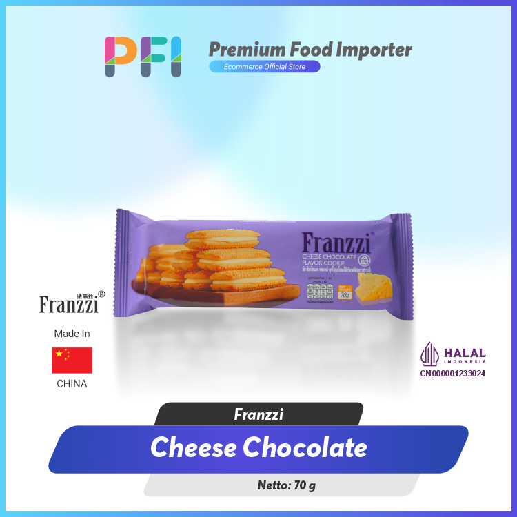 Jual Franzzi Cheese Chocolate Cookie 70gr | Shopee Indonesia
