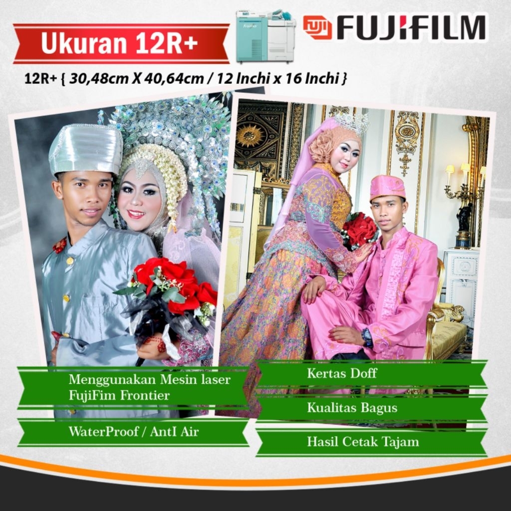 Jual Cetak Foto Photo 12r plus Atau 16 inch FujiFilm Professional ...