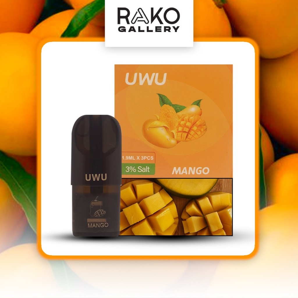 Jual UWU INFINITY CARTRIDGE COMPATIBLE WITH RELX - MANGO | Shopee Indonesia