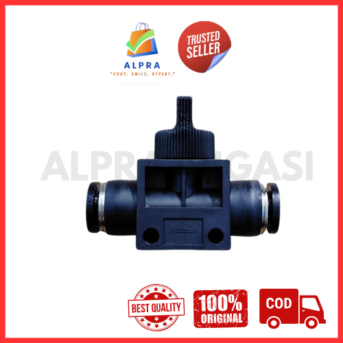 Jual Speed Control Valve 8 mm / Valve ON OFF Flow Pneumatic Quick ...