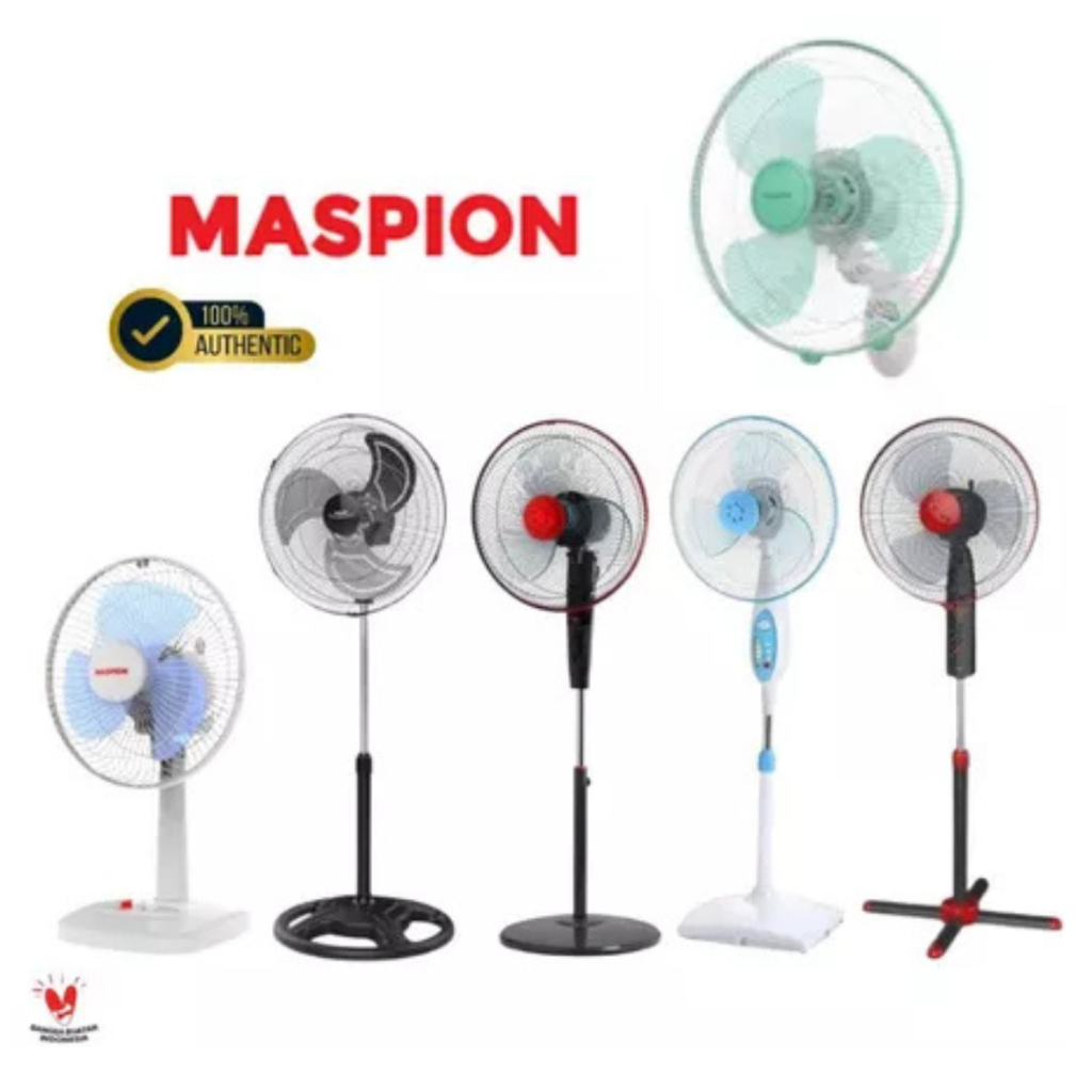 Jual Maspion Kipas Angin Meja Dinding Berdiri - Deskfan Wallfan ...