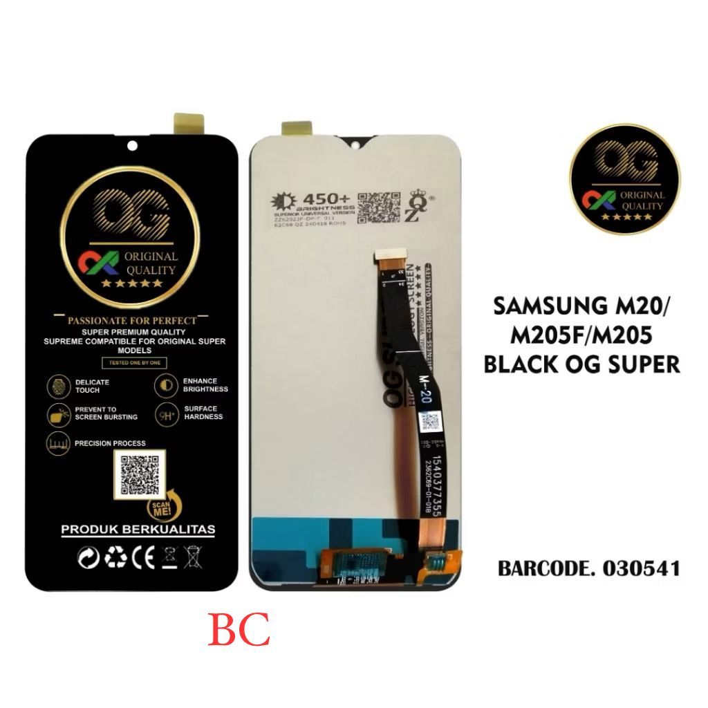 Jual LCD TOUCHSCREEN SAMSUNG M20 / M205F / M205 FULLSET ORIGINAL OG ...