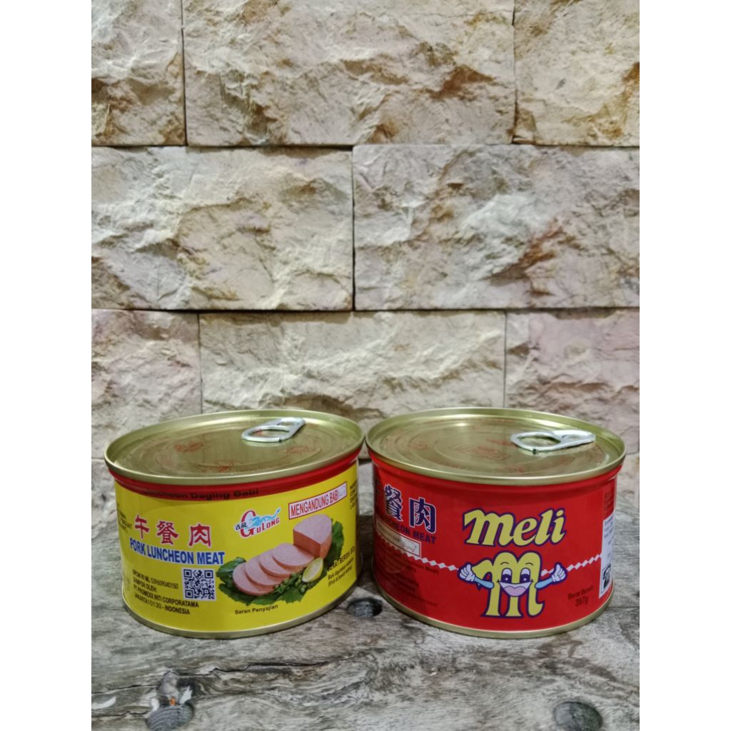Jual PORK LUNCHEON MEAT / HAM BABI GULONG /HAM MELI 397 gram (non halal ...