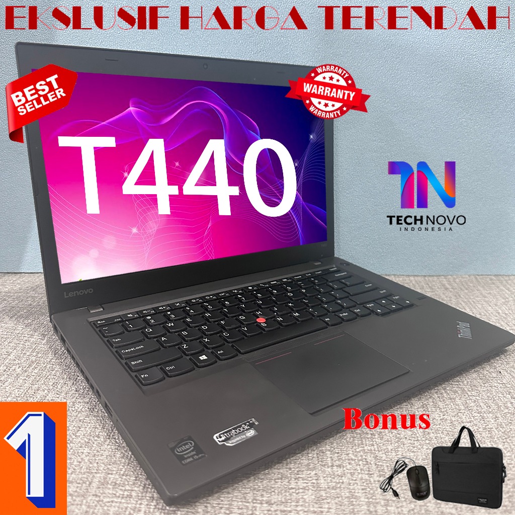 Jual Lenovo second laptop thinkpad T440 T440S core I5 I7 Gen 4 Ram 4 ...