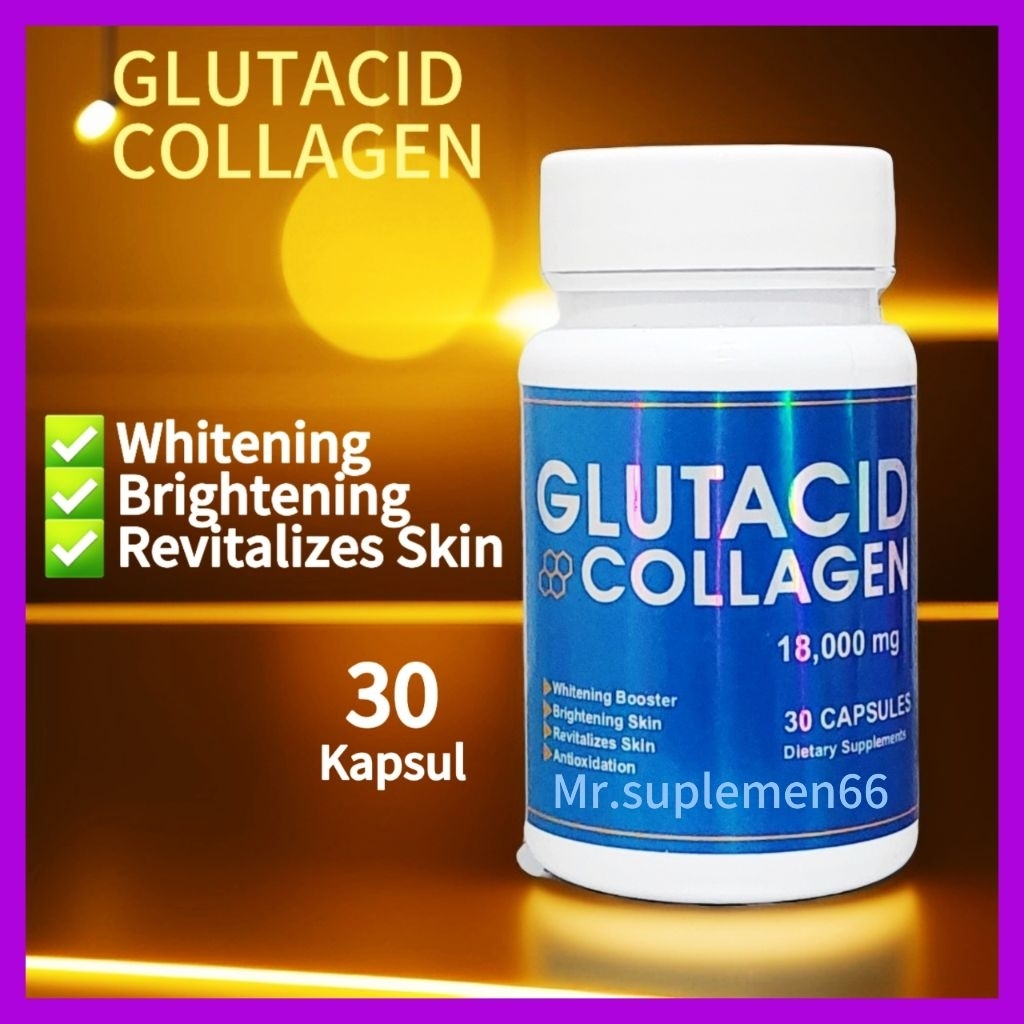 Jual 𝗚𝗟𝗨𝗧𝗔𝗖𝗜𝗗 𝗖𝗢𝗟𝗟𝗔𝗚𝗘𝗡 PEMUTIH BADAN 30 KAPSUL | Shopee Indonesia