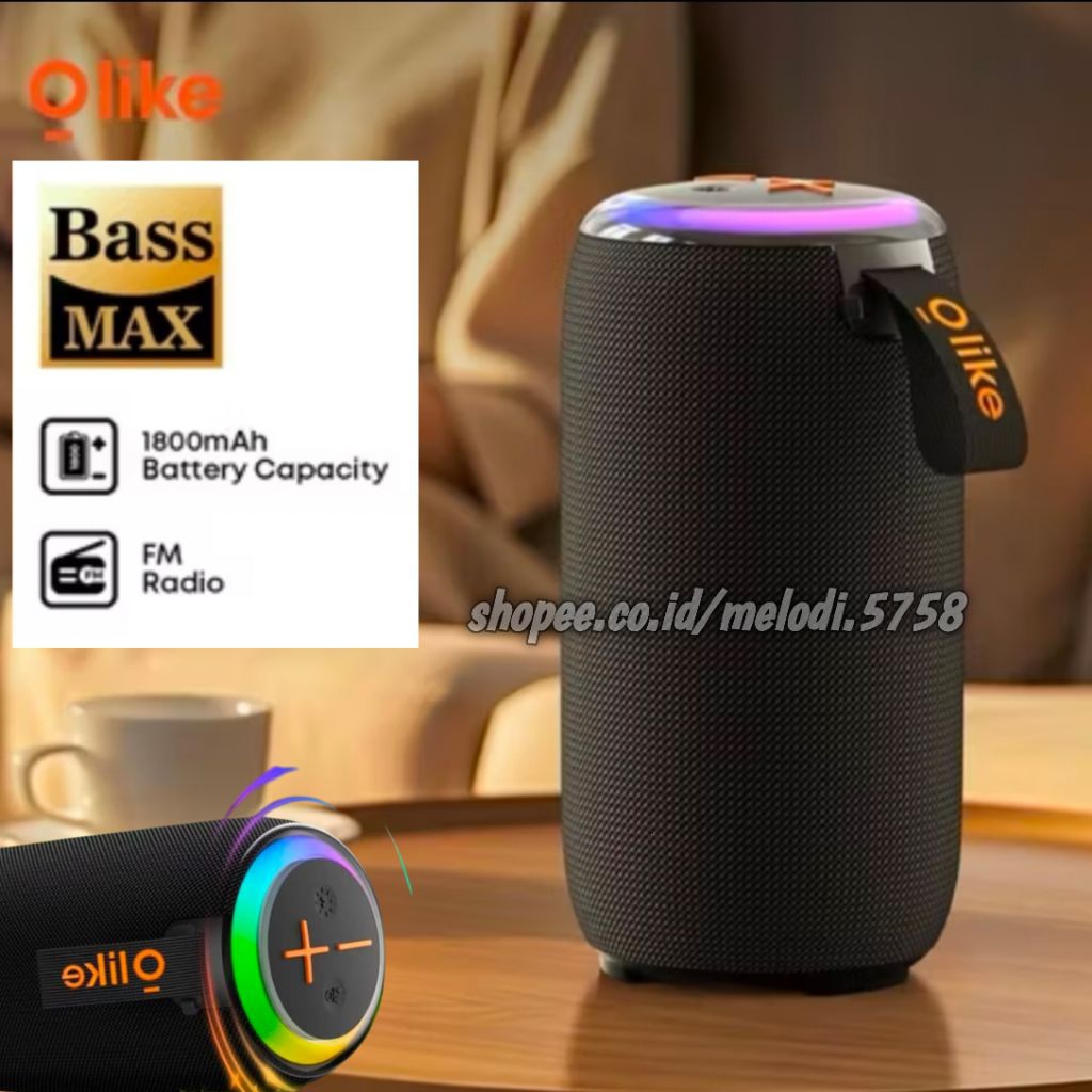 Jual NEW SF-11 OLike Speaker Bluetooth Super Bass RGB Light Speaker ...