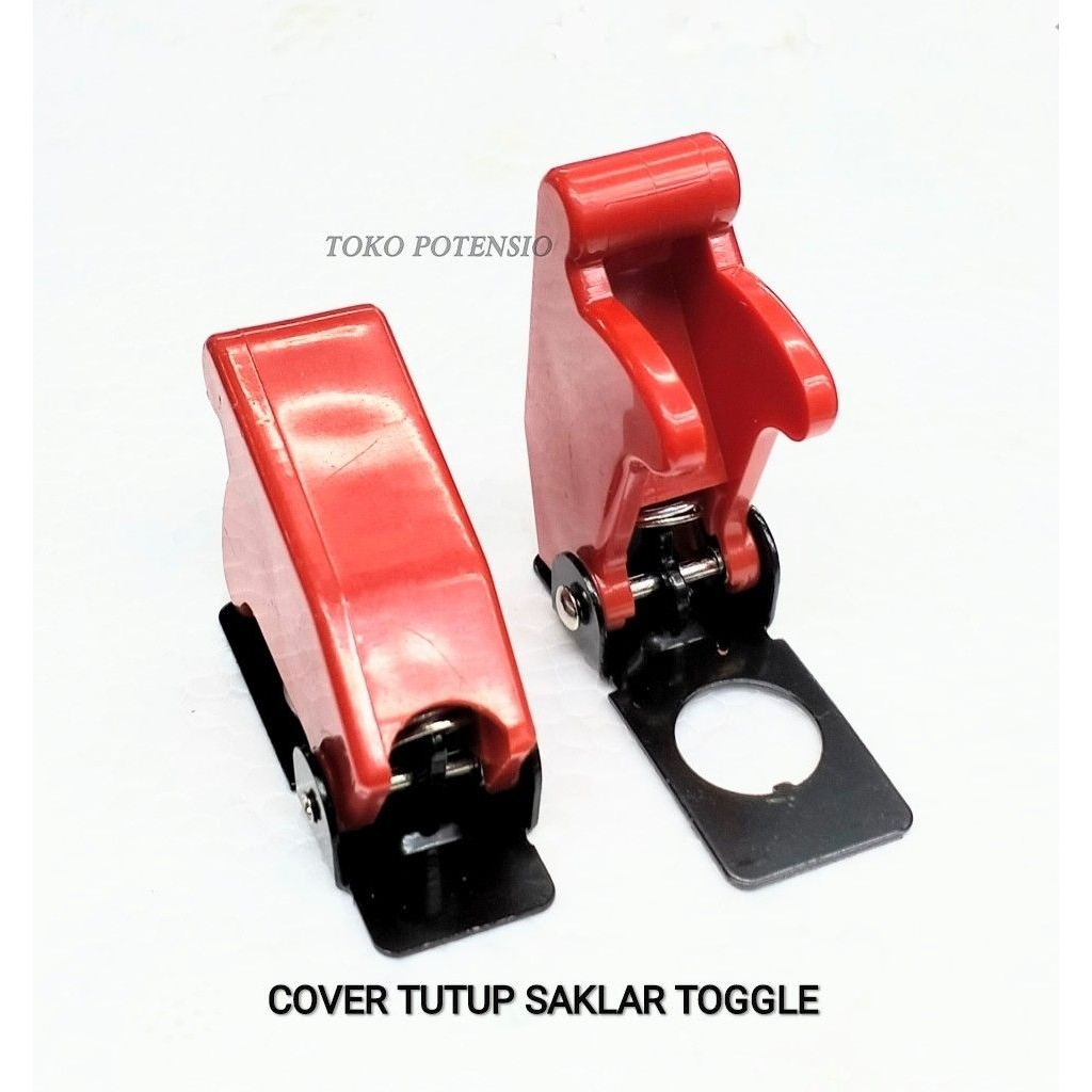 Jual TUTUP COVER SAKLAR TOGGLE PELINDUNG TOGGLE MERAH | Shopee Indonesia