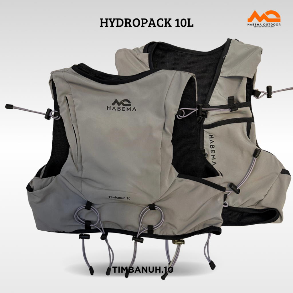 Jual Hydropack Vest Trail Running Timbanuh 10Liter Outdoor Hydropack ...
