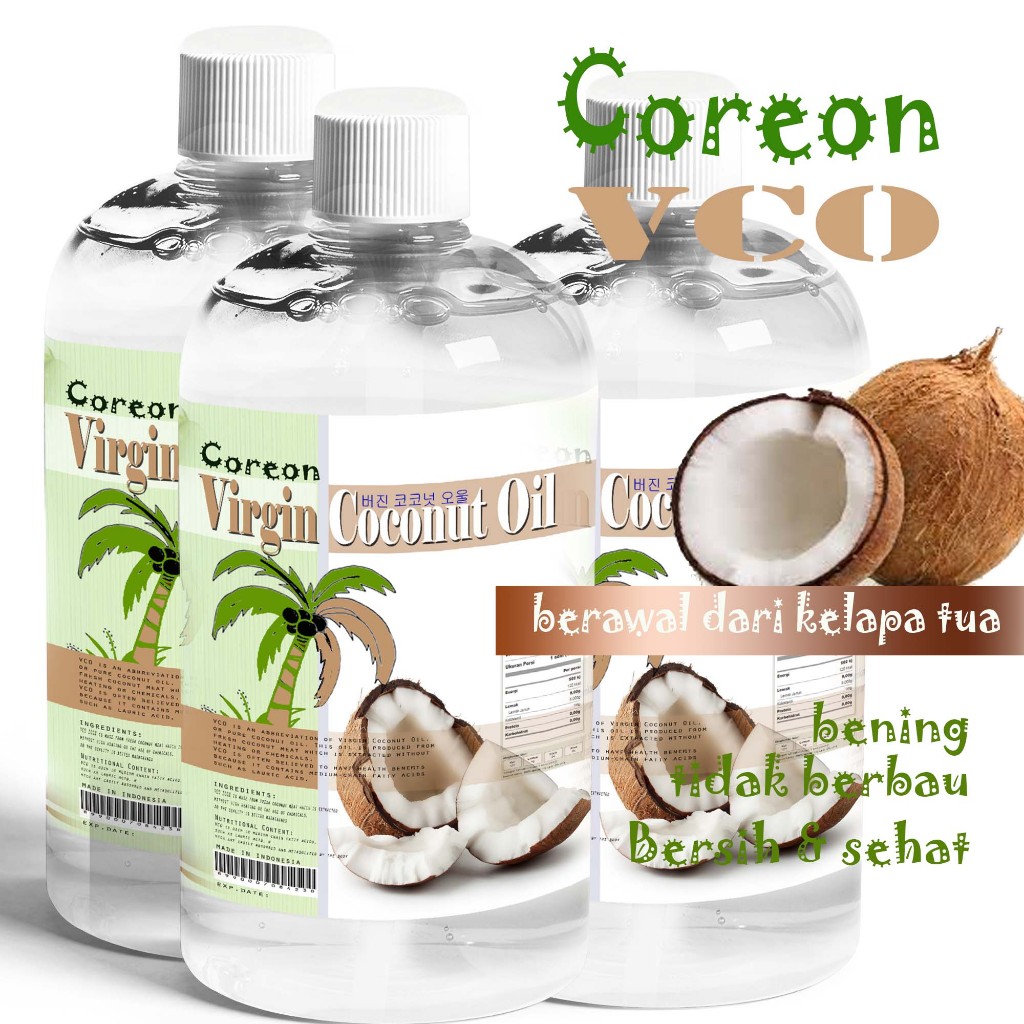 Jual Minyak kelapa murni VCO Coreon Virgin Coconut oil 100ml sampai ...