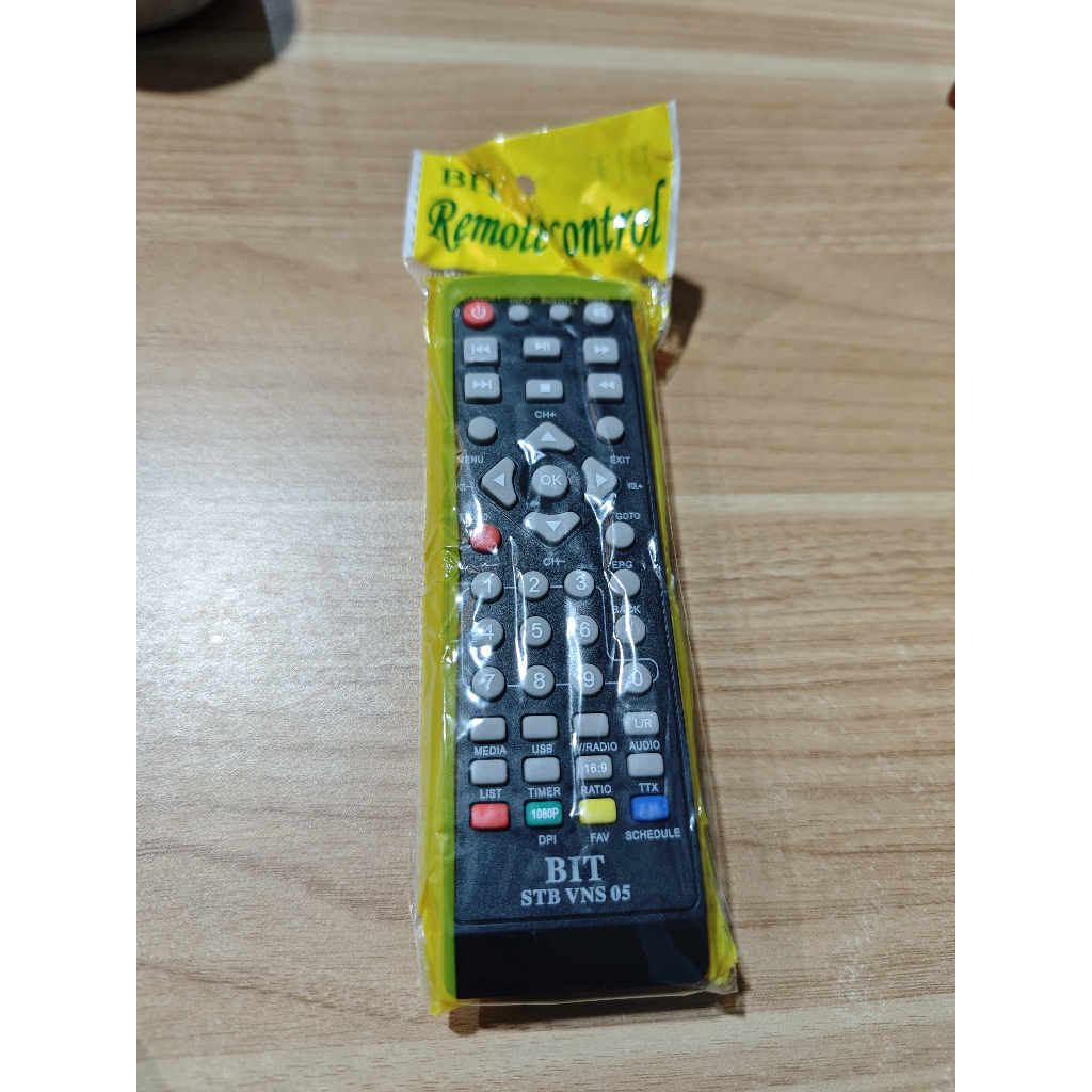 Jual Remote venus new brio set top box stb remot dvbt2 langsung pakai ...