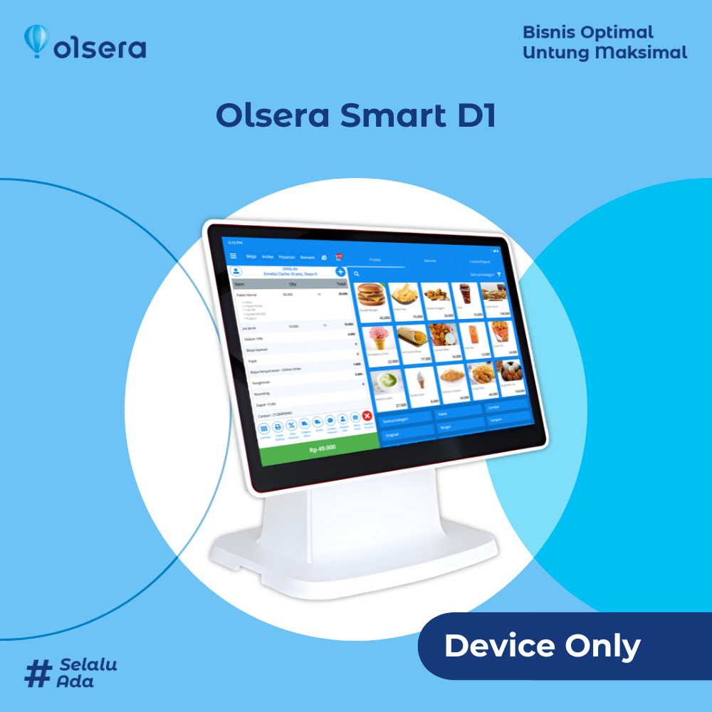 Jual Olsera Smart D1 dan Aplikasi Kasir OlseraPOS | Shopee Indonesia