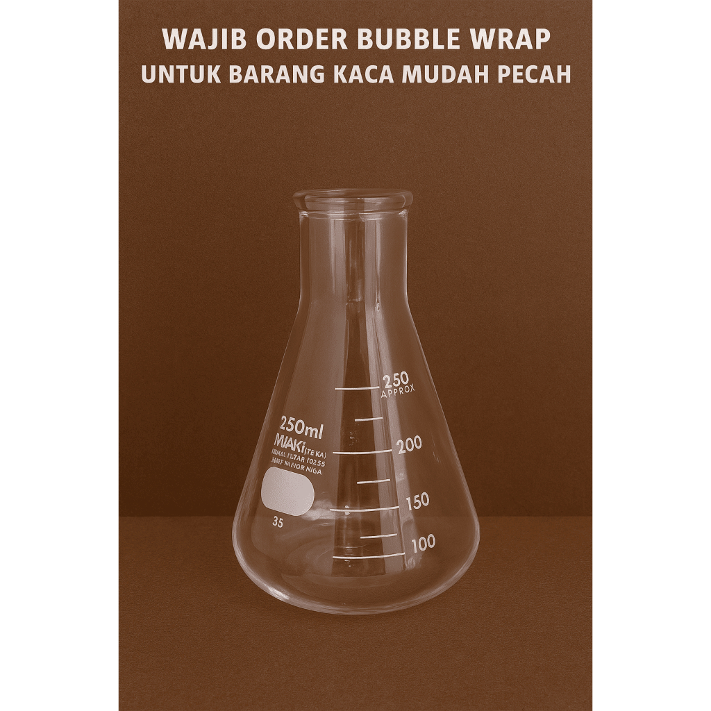 Jual Erlenmeyer Iwaki Cte33 AGC Techno Glass 250 ml | Shopee Indonesia